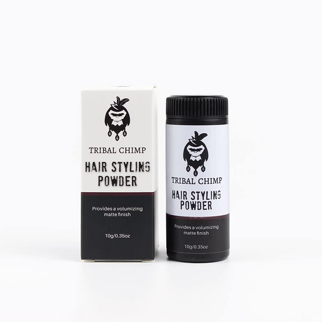 Tribal Chimp Hair Styling Powder Volumizing & Texturizing Colorless Ma ...